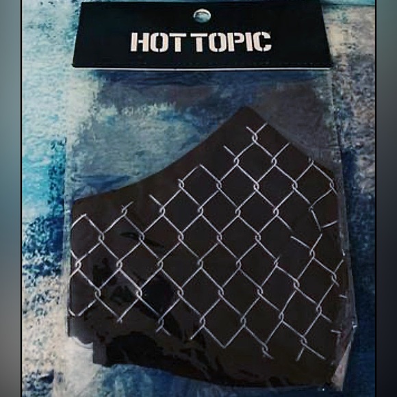 Hot Topic | Accessories | Hot Topic Chainlink Fence Facemask Adjustable ...